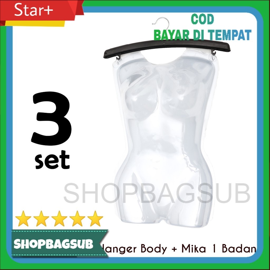 BODY HANGER & MIKA STATUE DISPLAY 3 SET FULL BODY | Shopee Singapore
