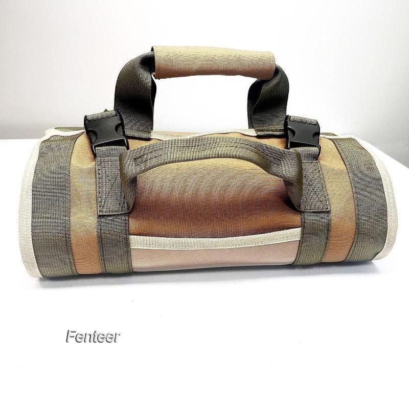 [Fenteer] Roll up Tool Bag Roll up Tool Organizer Heavy Duty ...