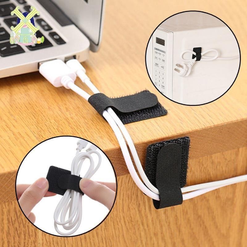 Magic Cable Tie, Adhesive Anti-entanglement, Computer Charging Cable ...