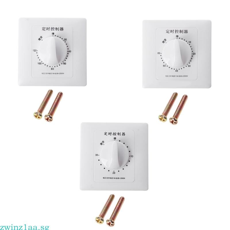 zwinz1aa Time Switch Light Switch Sockets Countdown Timer 220V Switch Digital Timer Control ...