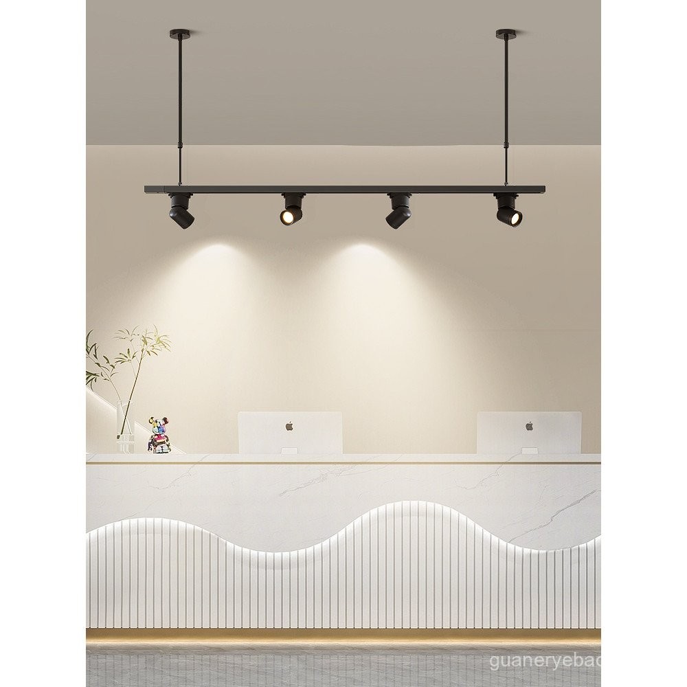 Surface-mounted Track Light led Spotlight Long Strip Telescopic Rod ...