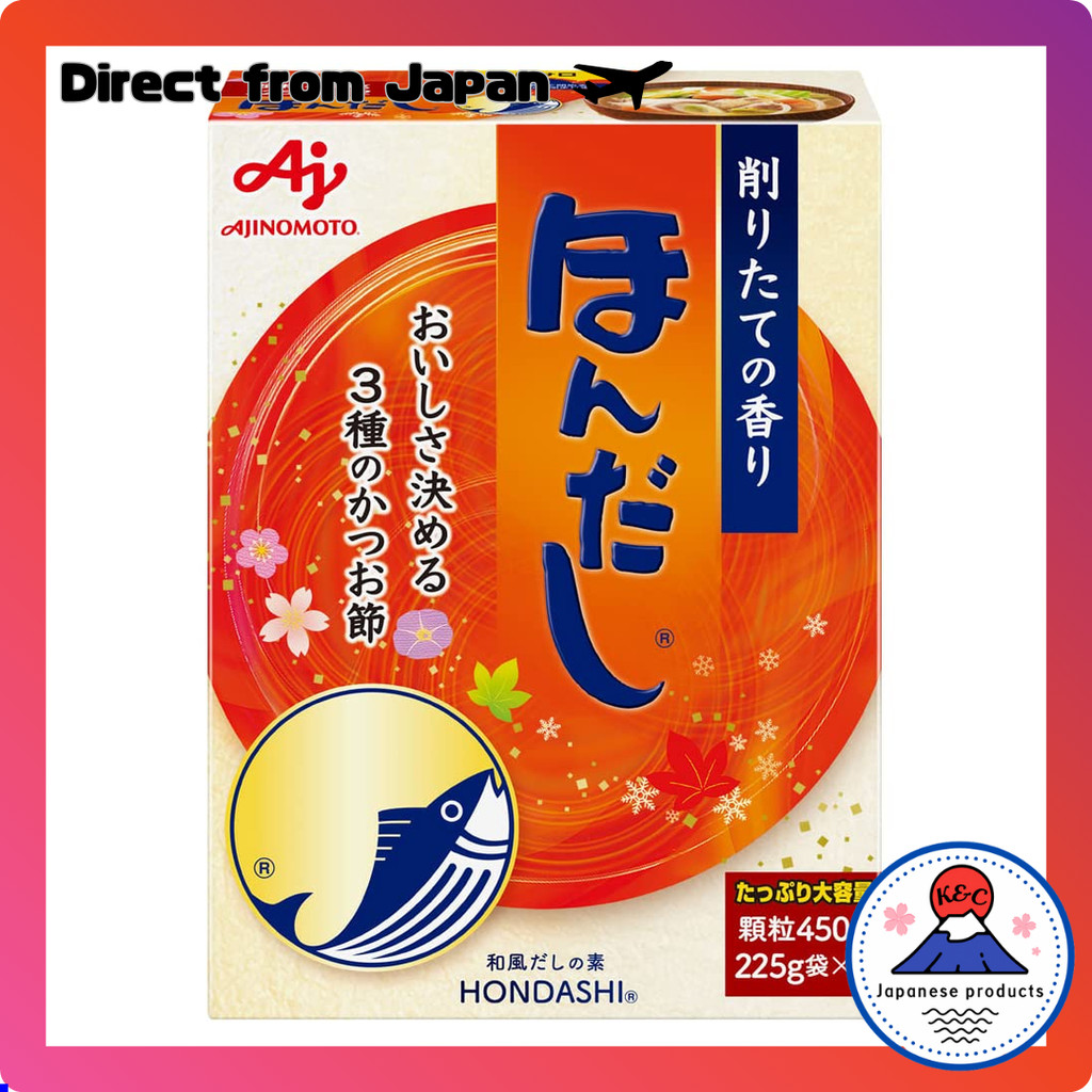 Ajinomoto Hondashi 450g Box Bonito Dashi Granules Dashi no Moto 【Direct ...