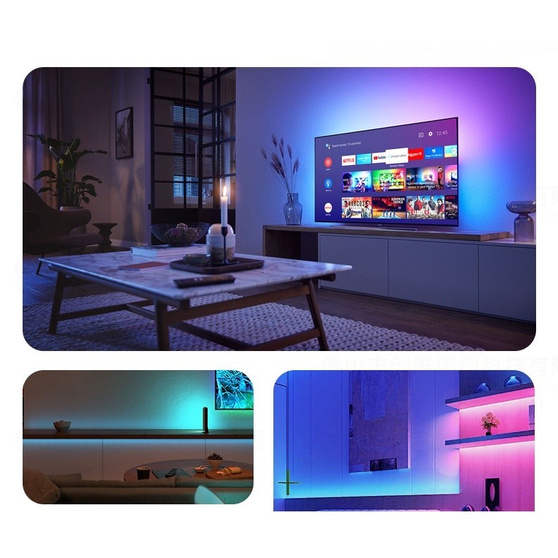 [ Next Day Delivery ] LED Strip Light RGB Bluetooth APP Control ...