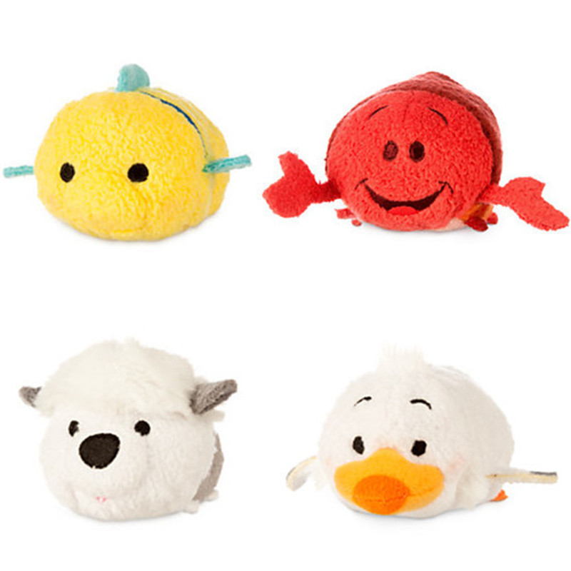 Tsum Tsum Little Mermaid Ariel Flounder Fish Sebastian Crab Ursula King ...