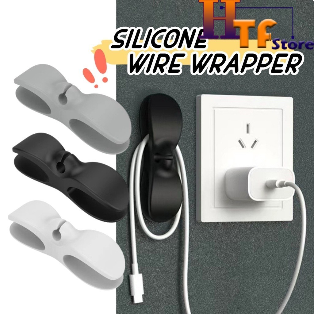 Silicone Cord Storage Holder Cord Wrapper Cable Organizer Cord Winder ...