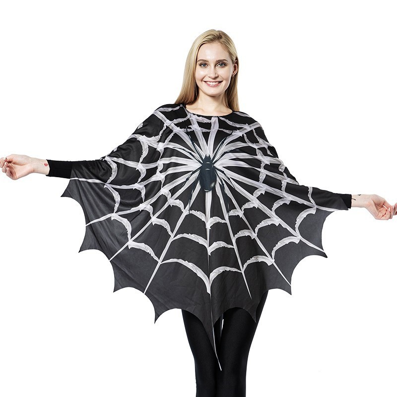 Ready Stock Adult Halloween Costume Spider Vampire Cosplay Women Sexy
