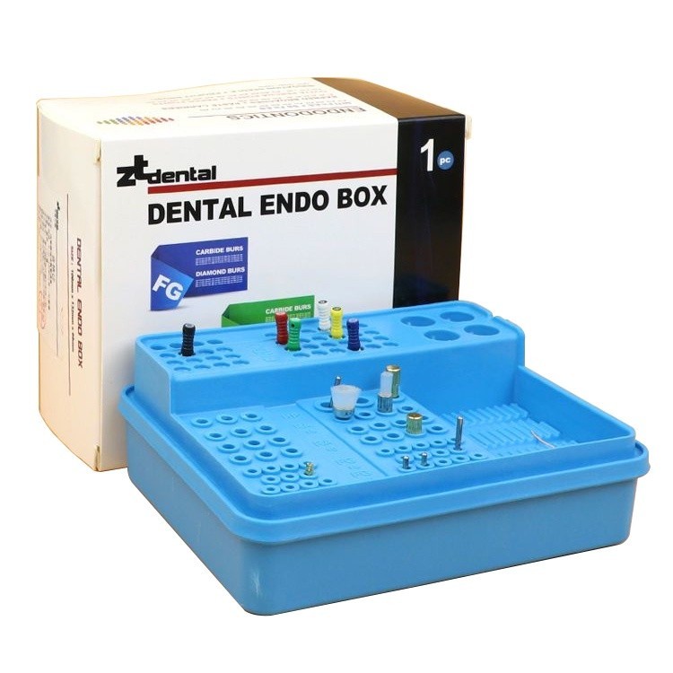 Dental 94H Endo Storage & Disinfection Box Case for Endo Burs Files ...