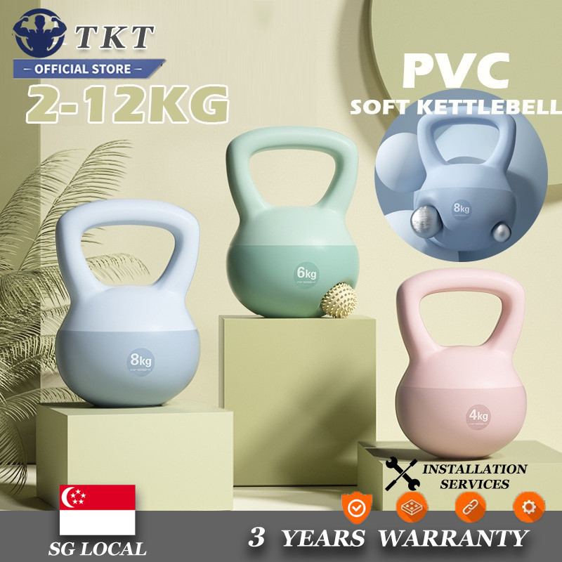 TK Soft Kettlebell Women Fitness Home Software 2-12kg Kettlebell Squat ...