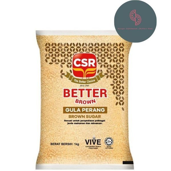 CSR Gula Better Brown Low Glycemic Sugar 1kg | Shopee Singapore