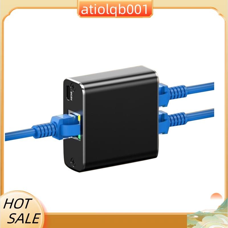 Rj45 Splitter 1 to 2 Gigabit Ethernet Adapter Internet Network Cable ...