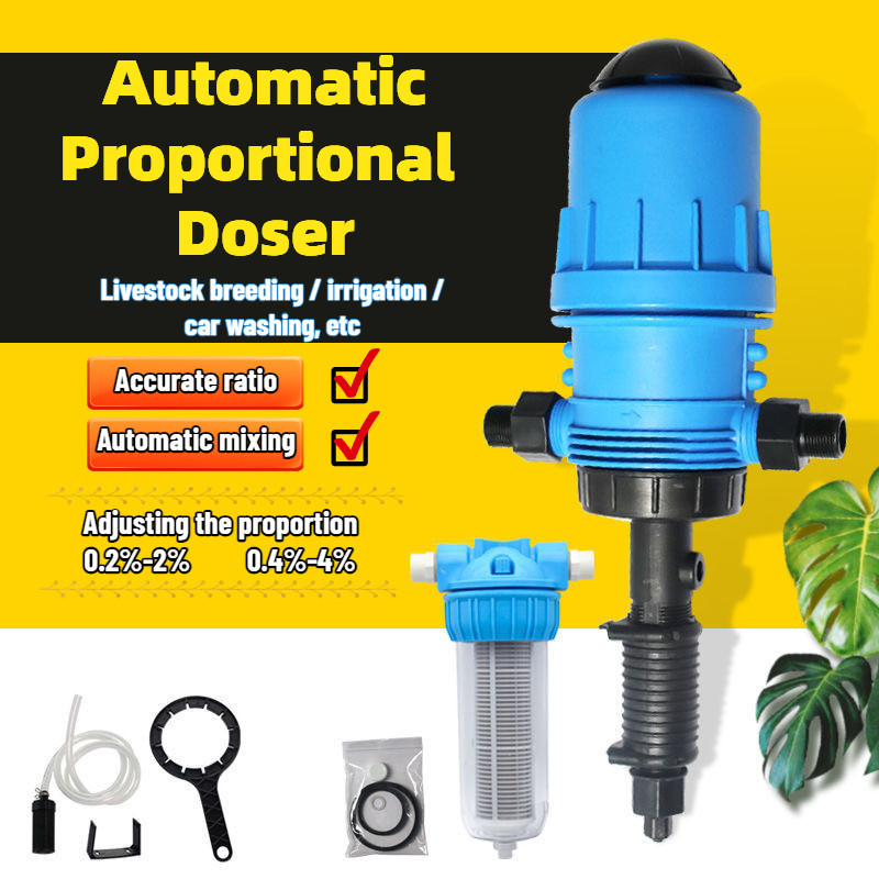 Pump Water Powered Dosing Pump Mix Chemical Injector Fertilizer Garden Fertilizer Injector Water ...