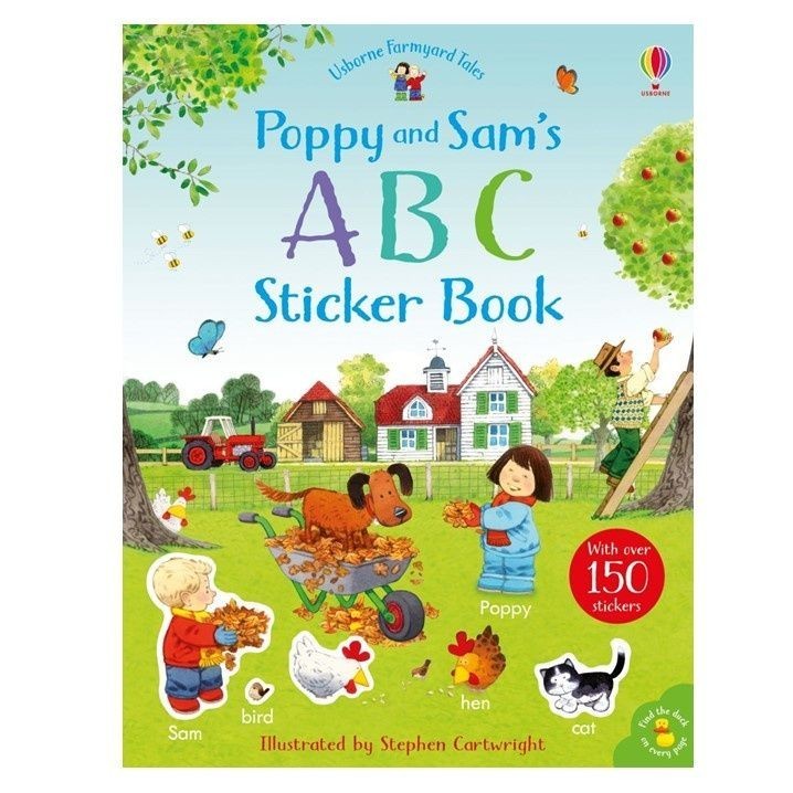 Usborne First Sticker Book ABC Sticker Book | Shopee Singapore