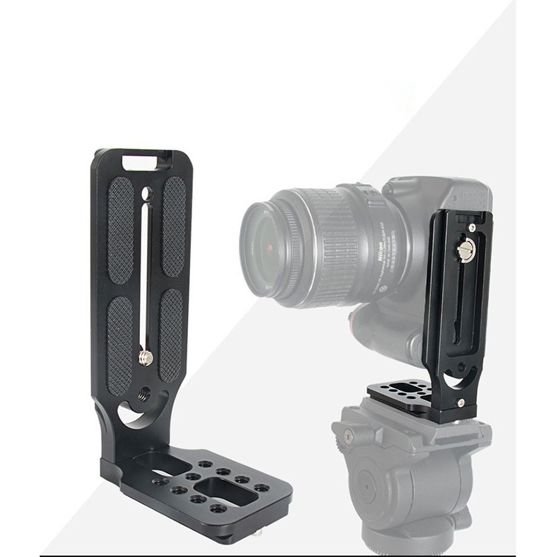 Universal Camera L Bracket Quick Release L Plate 1/4 Inch Screw Swiss ...