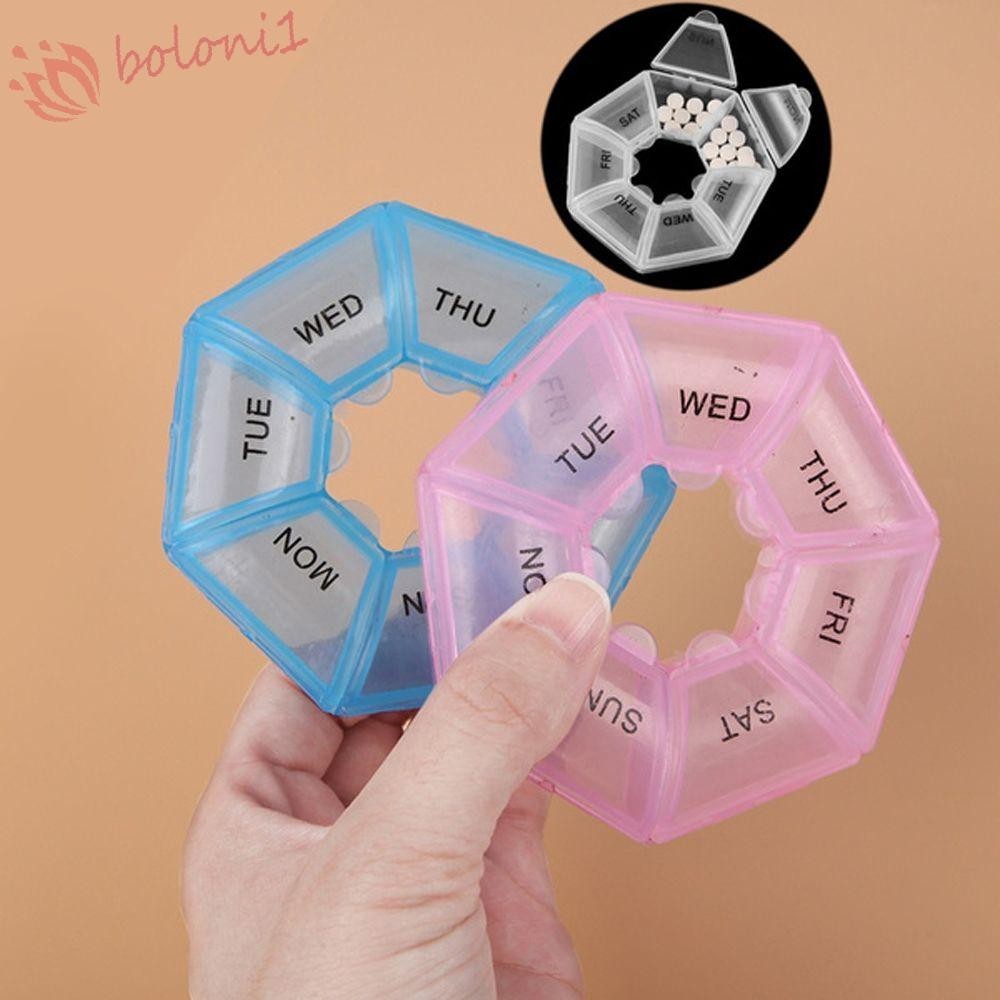 [READY STOCK] Weekly Medicine Pill Box 7 Day Weekly Portable Tablets ...