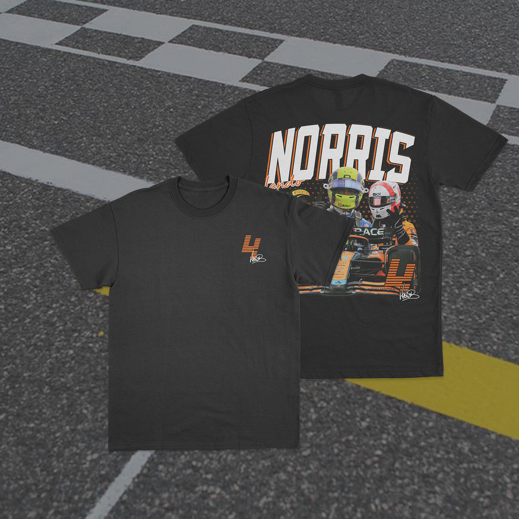 2025 Lando fashion Norris Tshirt, Formula 1 Graphic Racing Shirt, F1 ...