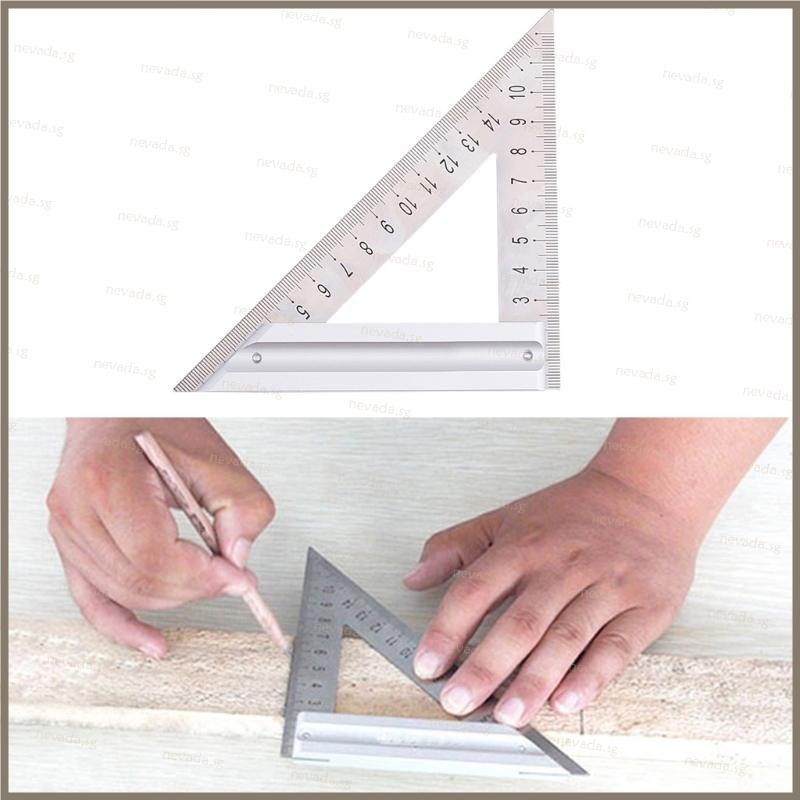 Nevʚ ɞ GREENER 90 Degree-Protractor Stainless Triangle Ruler ...
