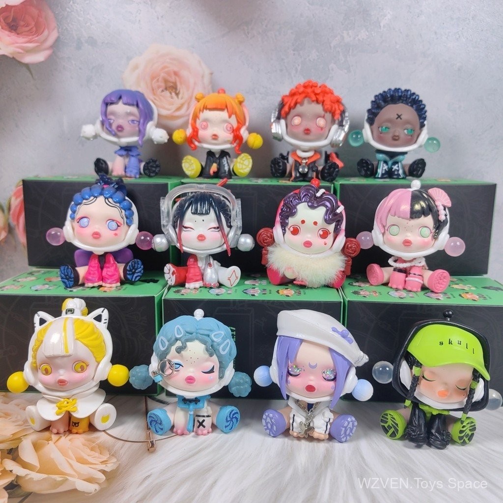 POPMART Night City Series Blind Box Secret Figure Toys Collectible ...