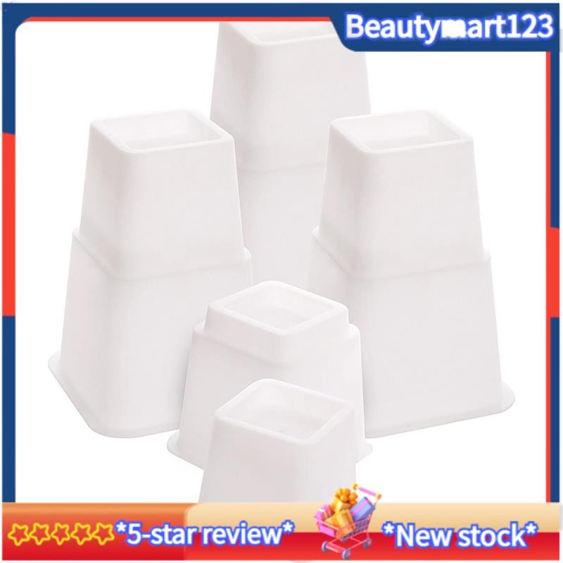 Adjustable Bed Furniture Risers - Elevation in Heights 3, 5 or 8 Inch ...