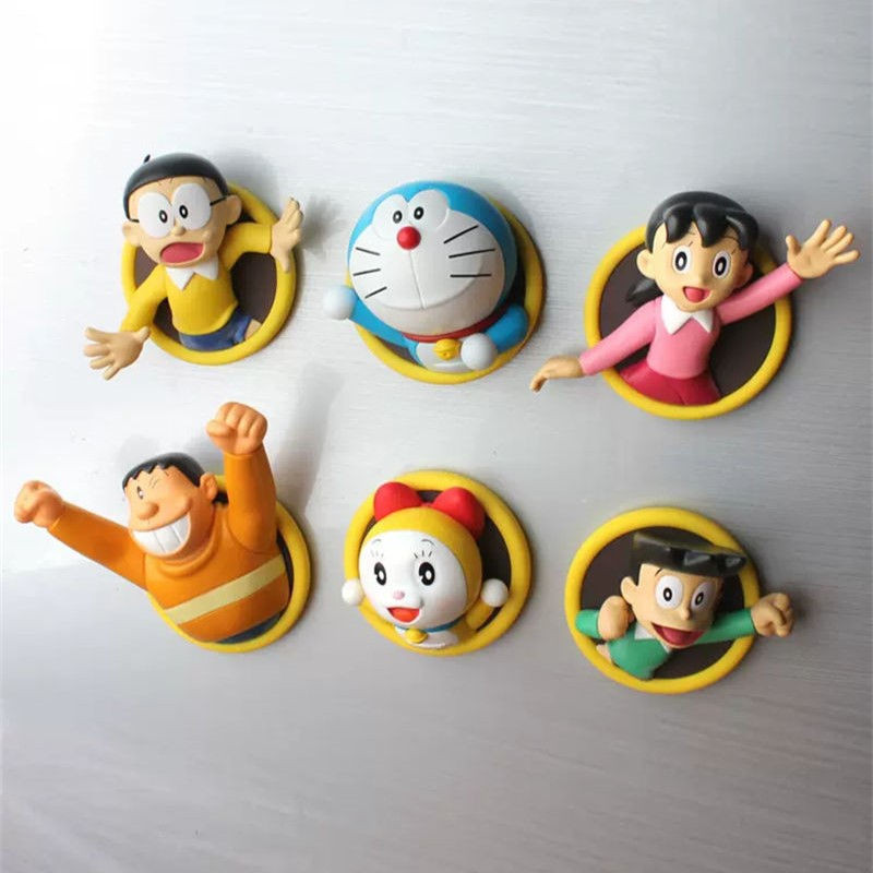 Doraemon Character Series Mystery Box Magnetic Refrigerator Stickers ...