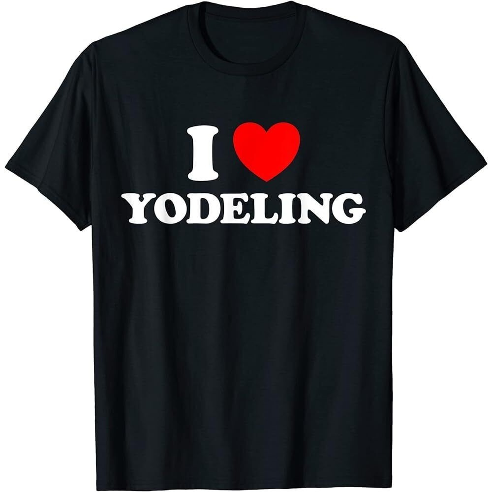I Love Yodeling Funny Yodel Song Alps Swiss Cow Sing Music T-Shirt ...