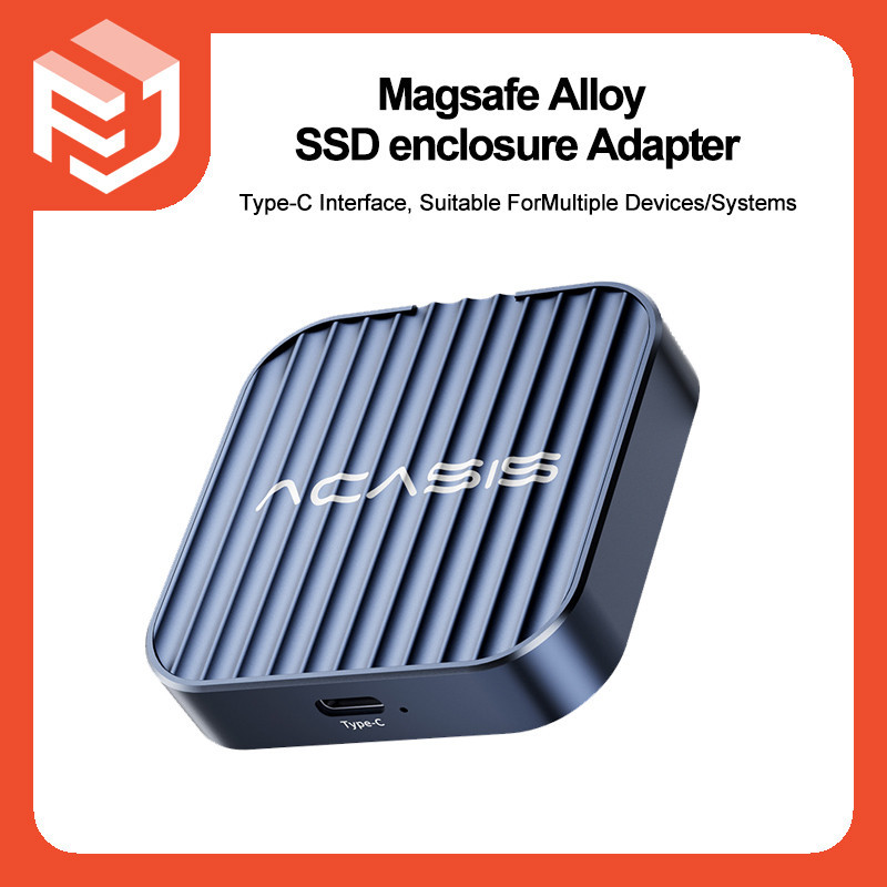 Magsafe Alloy SSD enclosure Adapter M.2 2230 NVMe USB-C 3.2 GEN2 TypeC ...