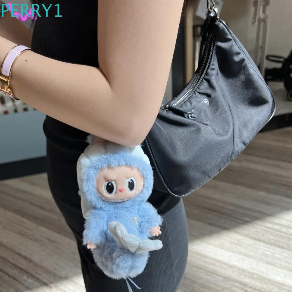 PERRY1 Merlion Mermaid Labubu Doll, Singapore Limited Anti-lost Labubu ...
