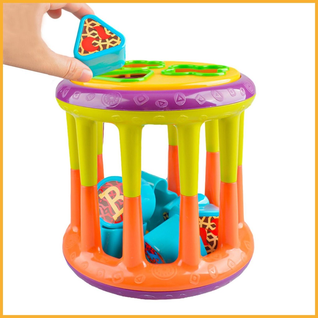 Shape Sorter Toy Montessori Shape Matching Game Preschool Learning Toys ...