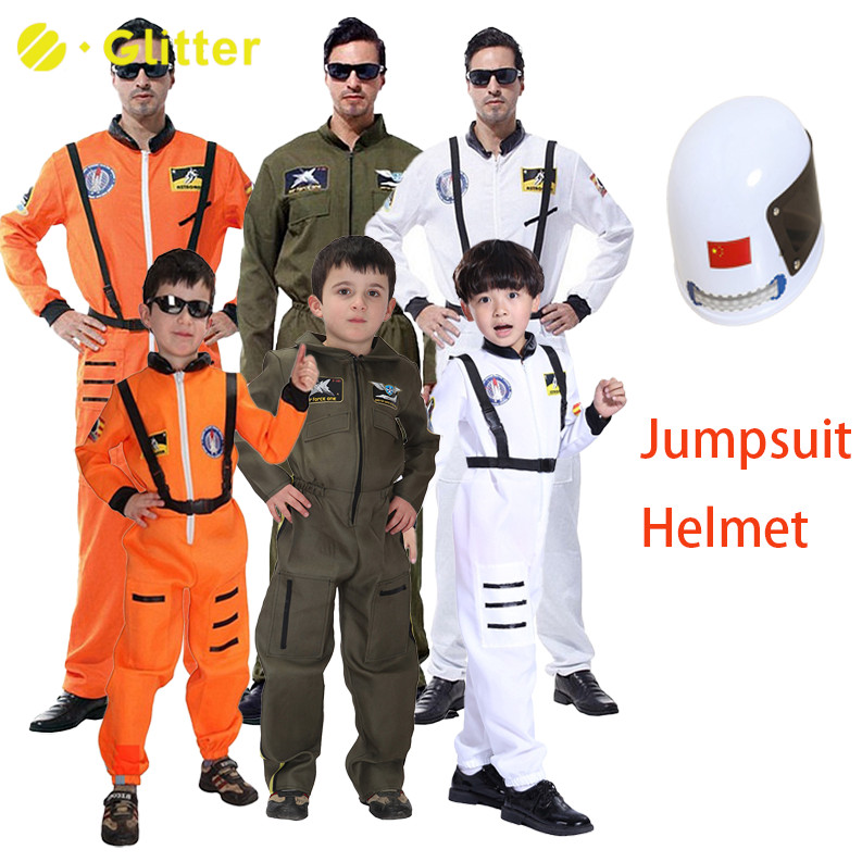 Astronaut Cosplay Costume For Kids Boy Costume Outer Space Suits For ...