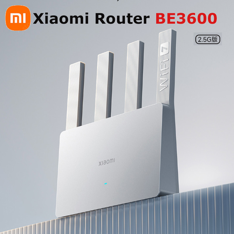 Xiaomi Router BE3600 WiFi 7 2.5G Ethernet Port 3600 Mbps Ultra Fast ...