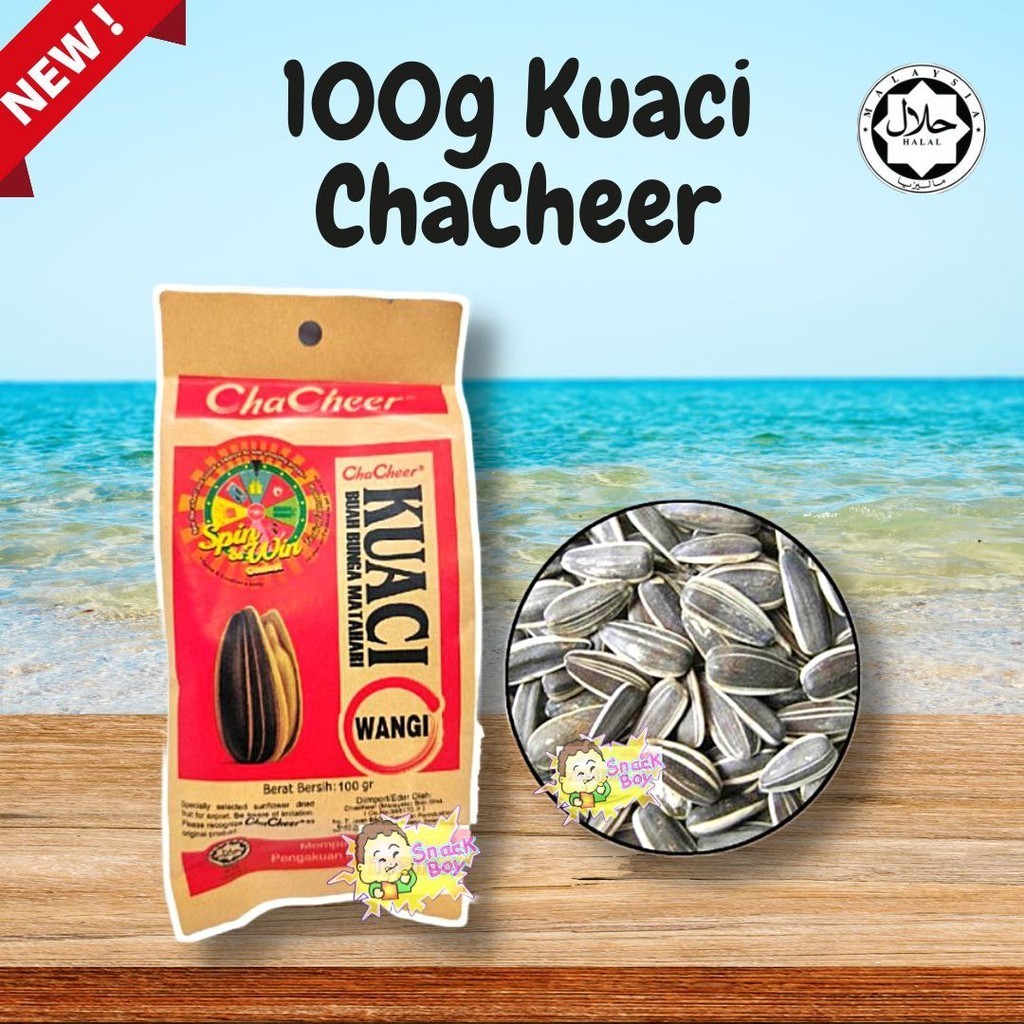 Cha-cheer Kuaci Bunga 100g (halal) | Shopee Singapore