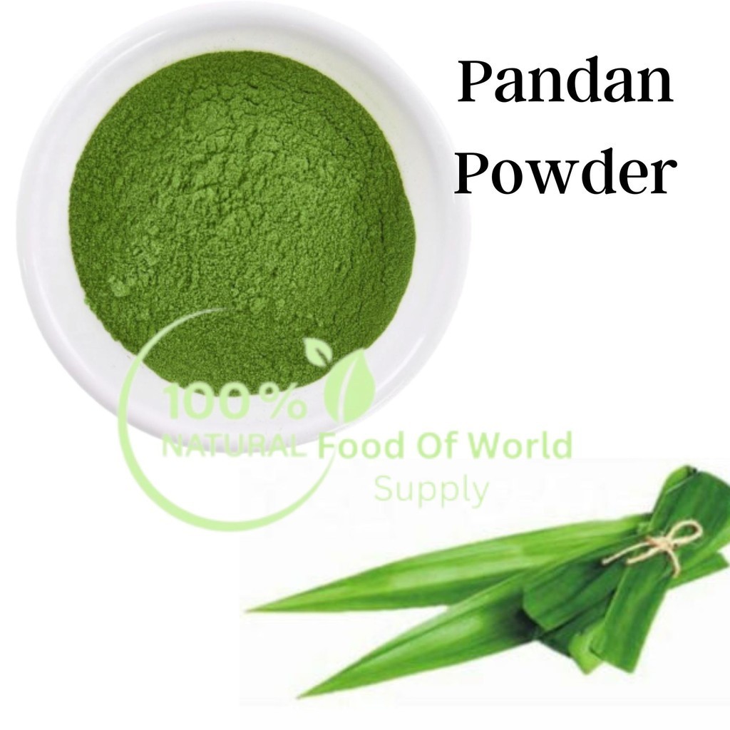 Pandan Powder 200g Pandan Juice 班兰叶粉 Natural Food Powder / 纯天然蔬果色粉 ...