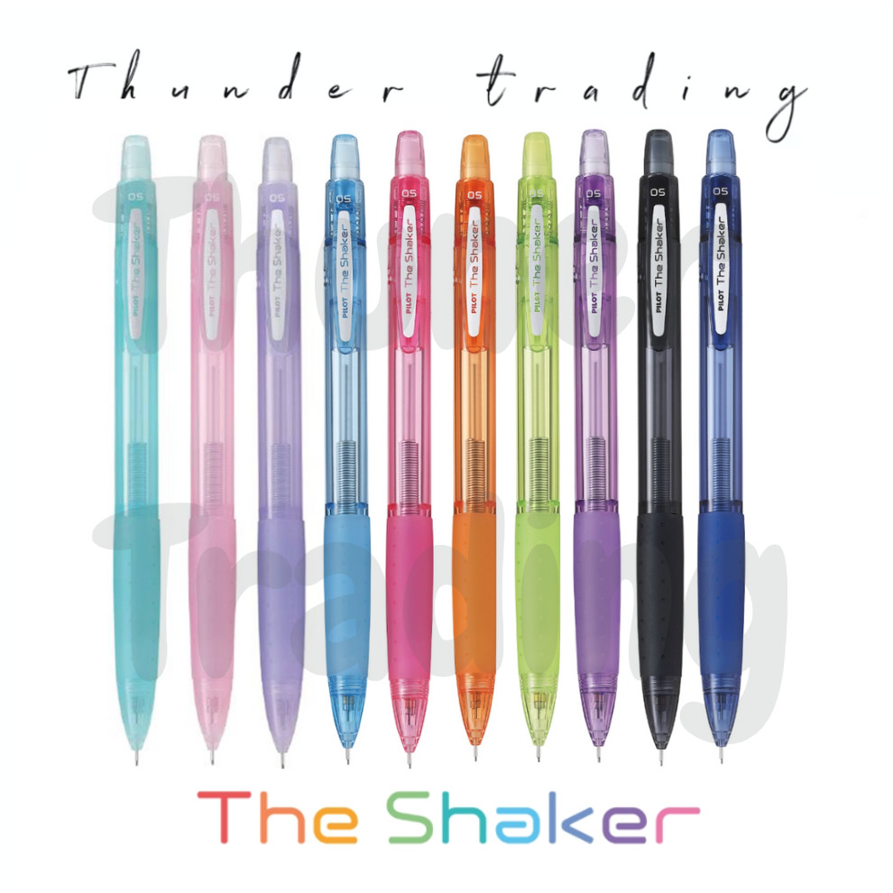 PILOT The Shaker Mechanical Pencil (0.5mm HS125/0.7mm HS127) | Shopee ...