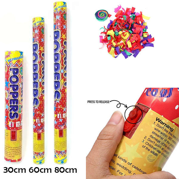 Button Press Paper Confetti Party Popper Party Supplies Surprise Event ...