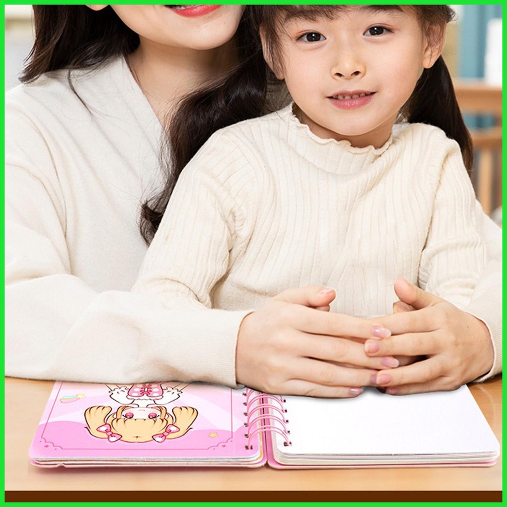 Fabric Poking Craft Kit Princess Activity Sticker Book Poking Drawing ...