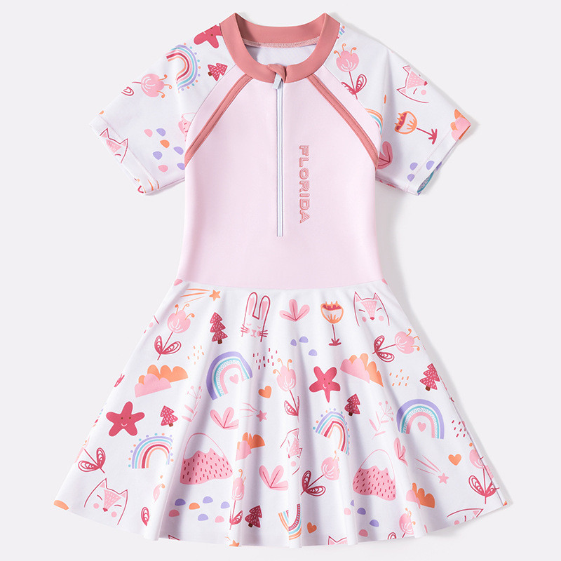 3-15 Years Old 2025 New Style Big Kids Swimsuit Junior High School ...