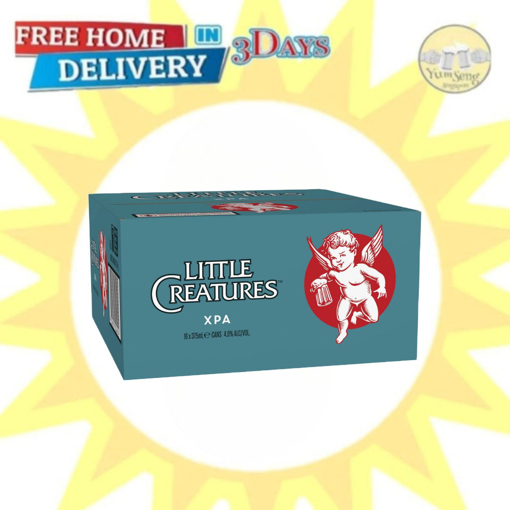 Little Creatures XPA - 375ml x 16 cans (BBD: 08/2025) | Shopee Singapore