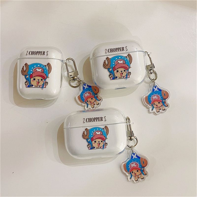 Cute ONE PIECE Chopper Earphone Case for Airpods Pro 2 3 1 Cartoon ...