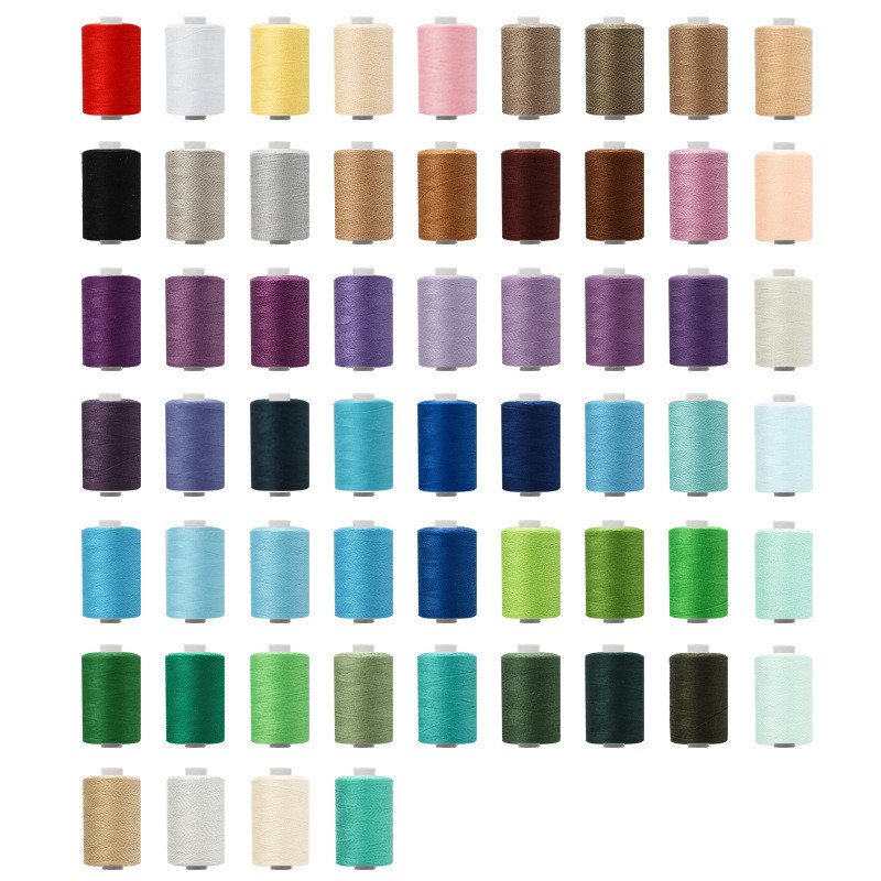 1000 Yards/Roll Strong Durable Polyester 402 Sewing Thread Professional ...