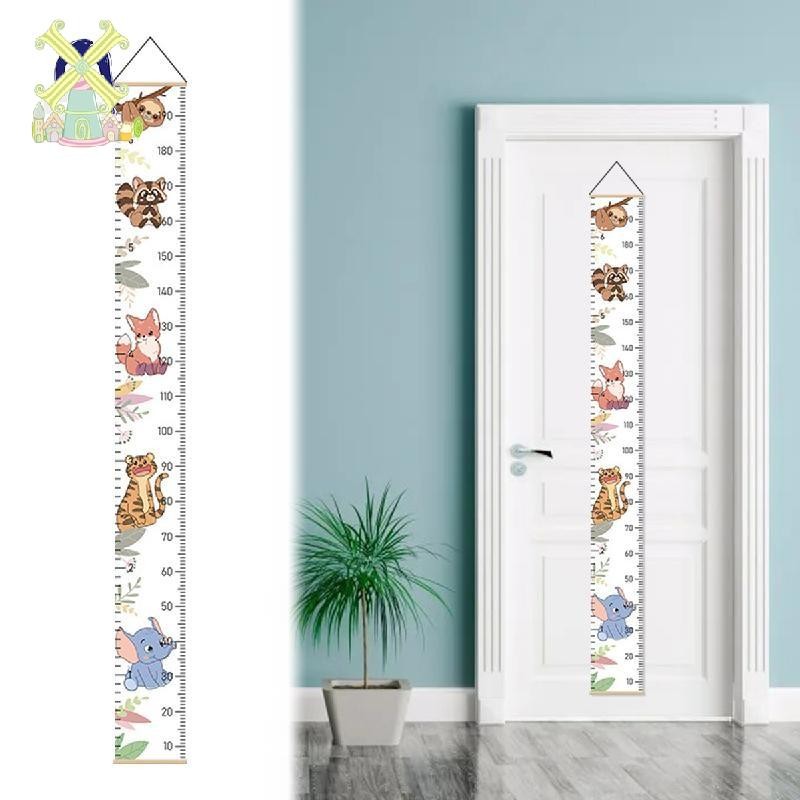 Kids Height Chart Wall Hanging Decals Sticker For Kids Room Decor ...