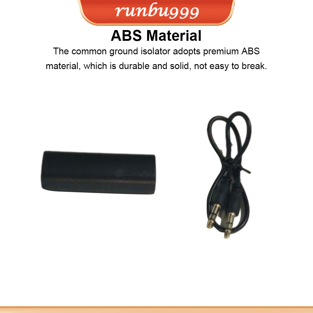 Ground Loop Noise Isolator Car Audio Ground System Audio Noise Reducer ...