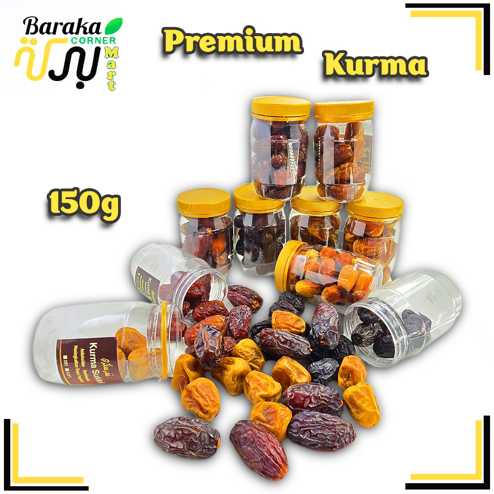 150g Bottle Kurma Medjool/Safawi/Ajwa/Medjoul/Mabroom/Tangkai/Mariami ...