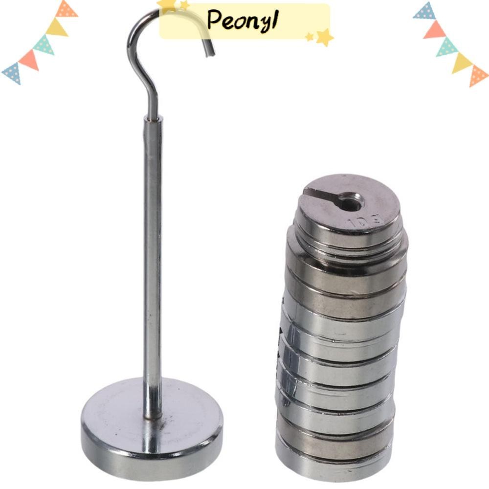 PDONY Slotted Weight Set, Premium Brass Silver Removable Weights, High ...