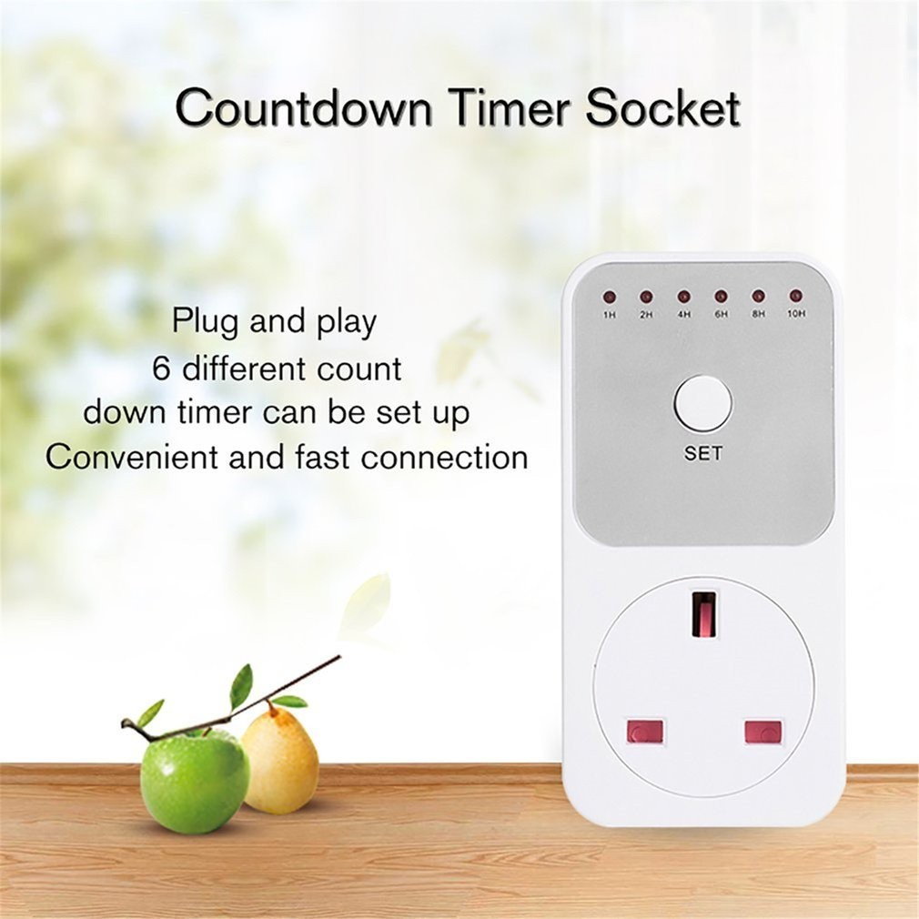 Electronic Digital Timer Switch UK Plug 240V 50Hz Kitchen Timer ...