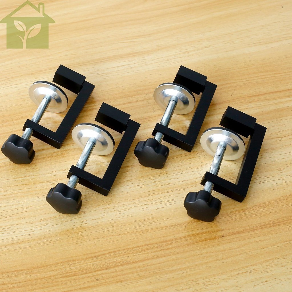 4Pcs Woodworking G Clamp Table F Clamp Portable Wood Fixing Clamp ...