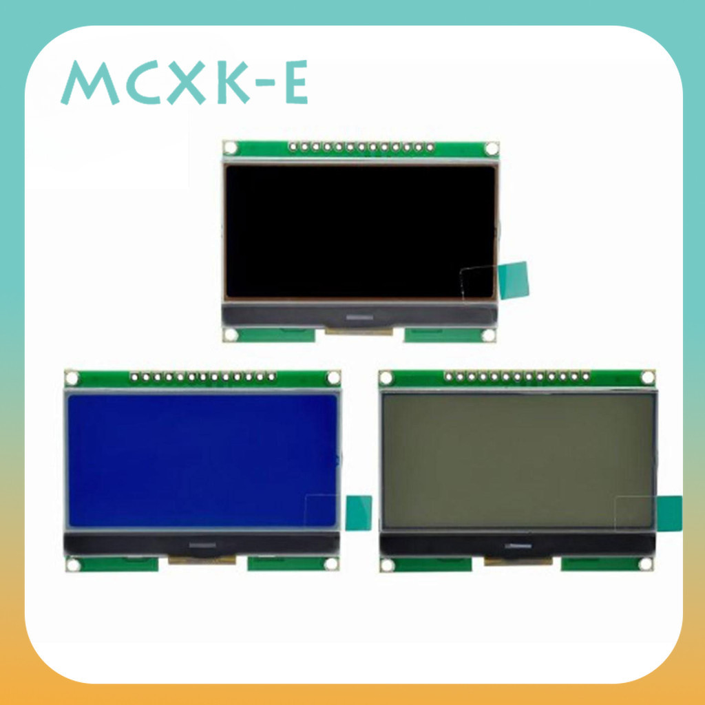 MCXK-E 12864 IIC LCD Module 128X64 I2C COG Graphic Display Screen Board ...