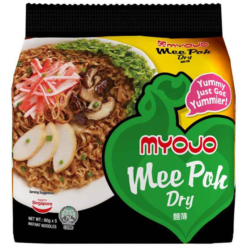 Myojo Mee Poh Dry 5s X 80g | Shopee Singapore