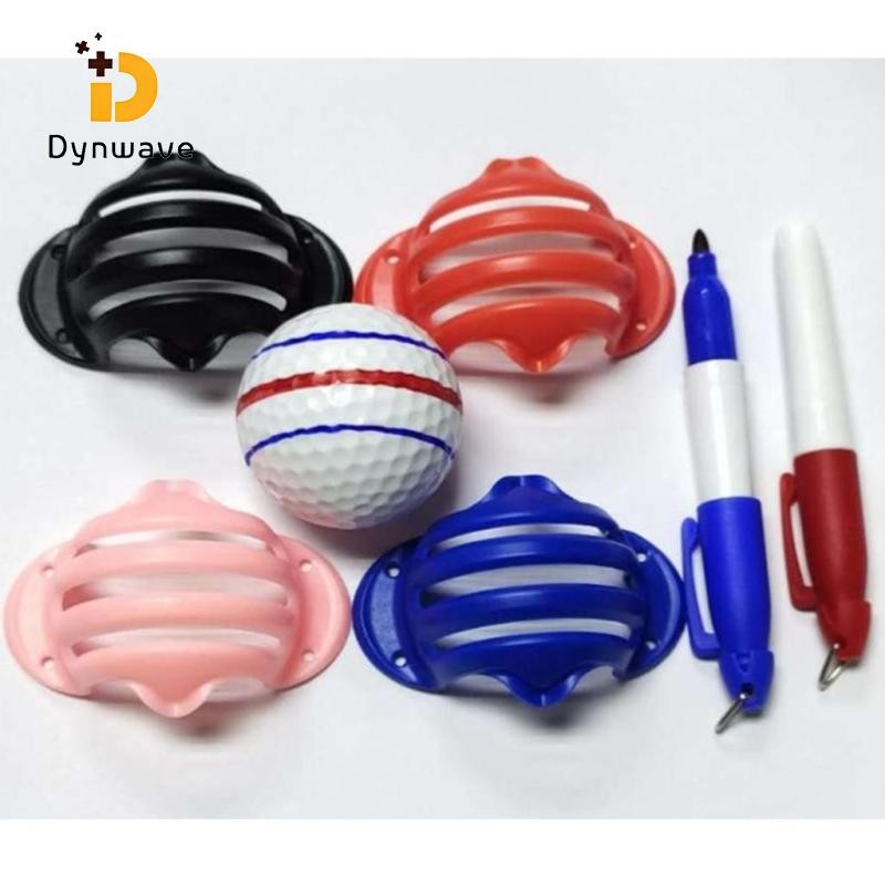 Dynwave Golf Ball Alignment Tool, Ball Liner Marking Stencil Ruler ...