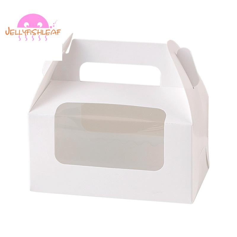 White Window Cake Box, Transparent PET, Used for Cake Rolls, Baking and ...