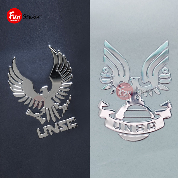 New Sticker halo halo Master Officer UNSC Space Command halo Logo ...