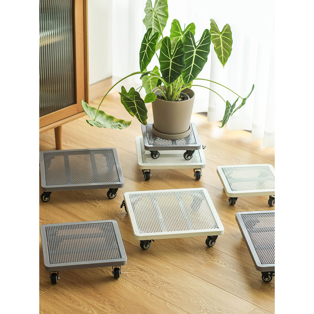 Household Movable Tray Storage Rack Cargo Transport Flatbed Small Cart ...